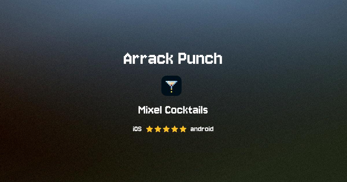 Arrack Punch recipe
