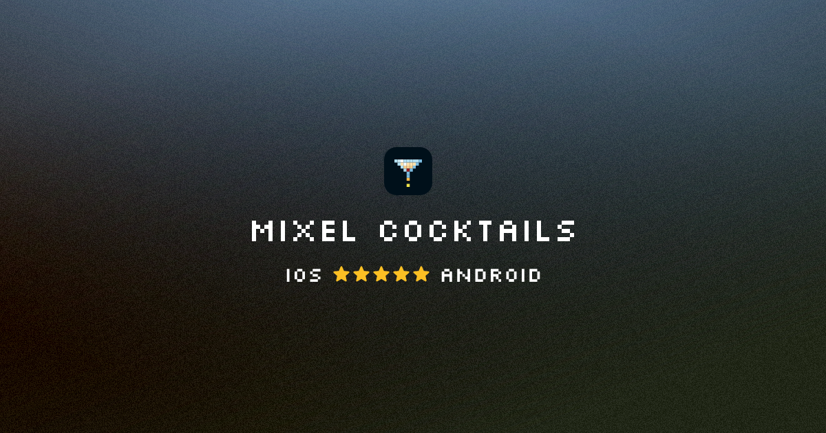 Mixel | Cocktail Recipes App